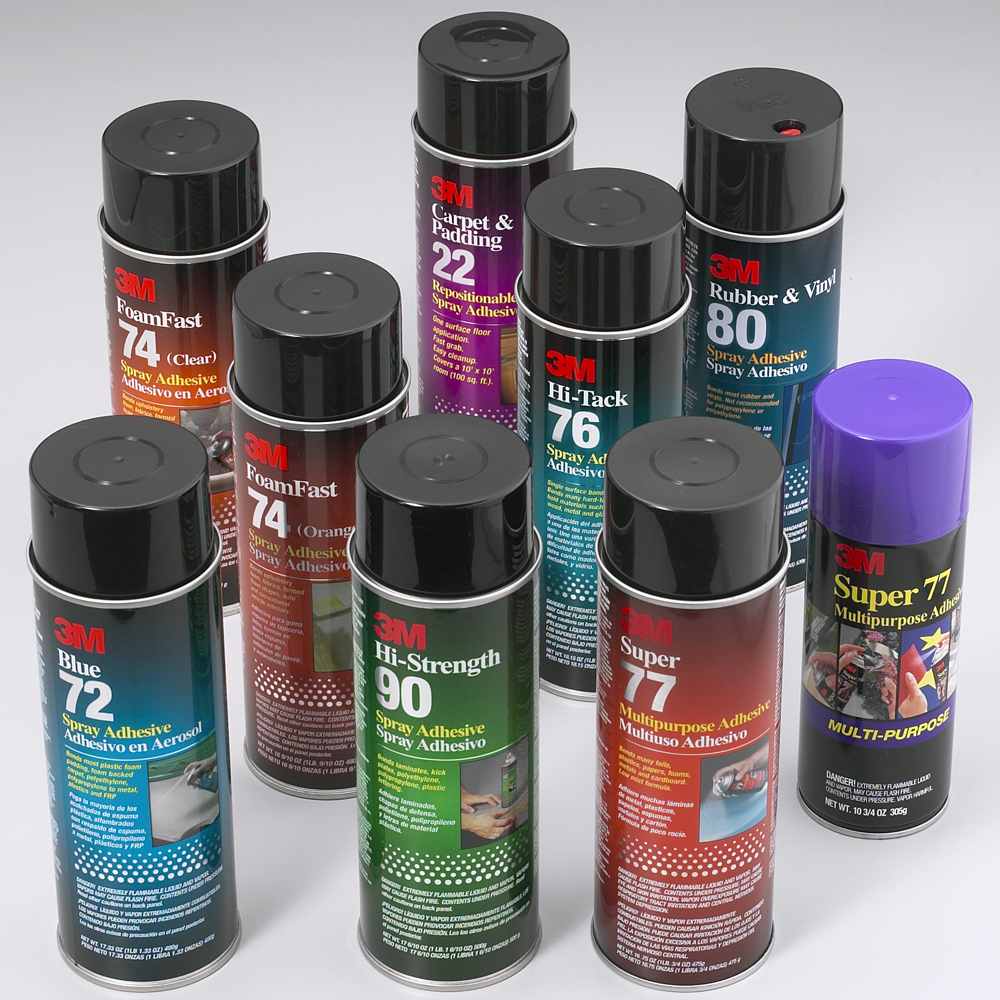 3M Aerosol Adhesives Industrial Grade