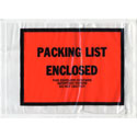 5.25" x 7.5" Full Face Packing List Enclosed Back Loading