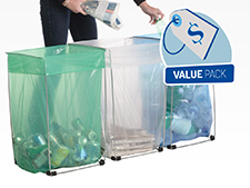 Bag Buddy Trash Bag Holder - BagBuddy Garbage Bag Stand Holders