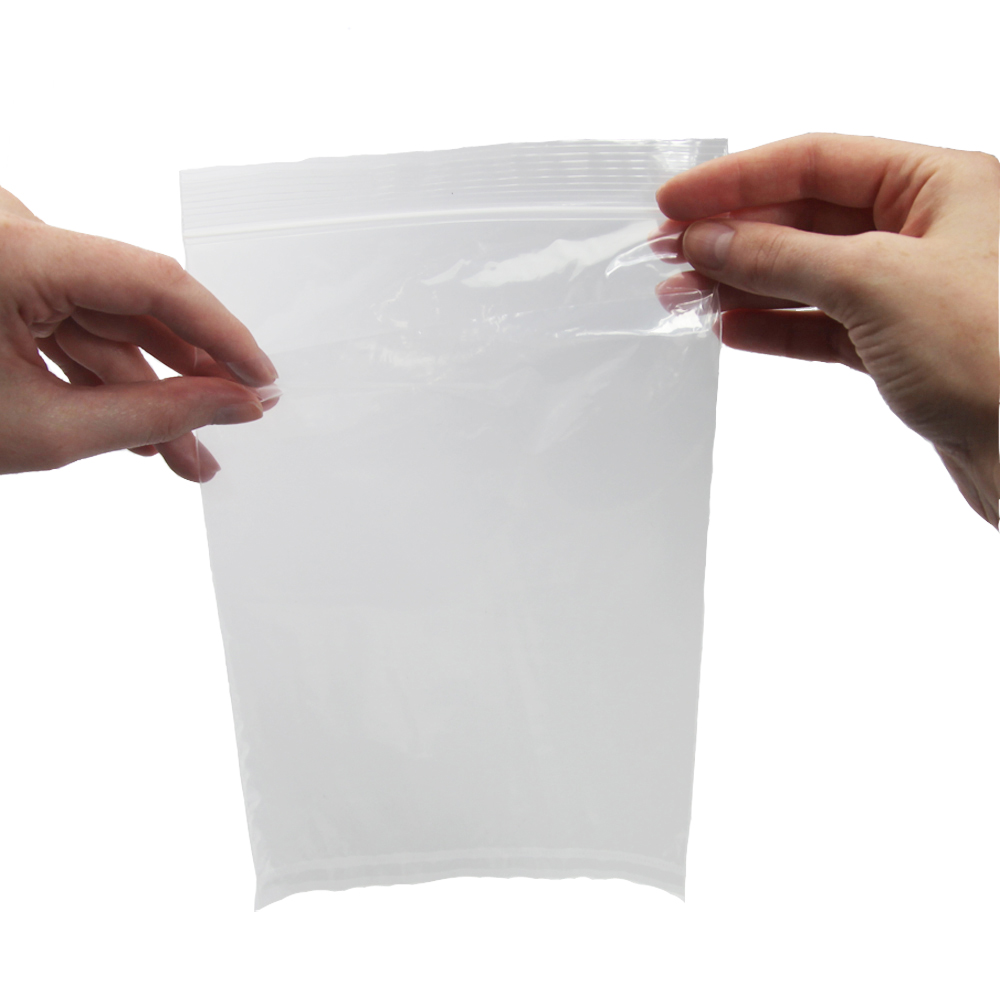 6" x 9" Plain Specimen Lab Transport Zipper Locking Document Pouch Bags