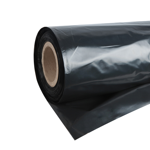 4' x 100' 4 Mil Black Plastic Sheeting Constructions Agricultural Film