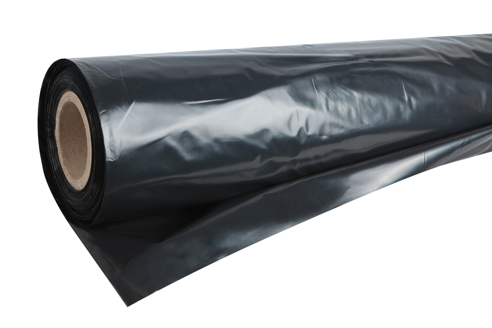 20 X 100 6 Mil Black Plastic Sheeting Construction Agriculture Film