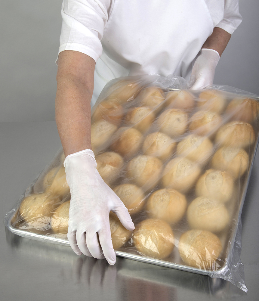 Plastic Bun Pan Bags 21" x 6" x 35" 0.75 mil