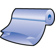 6" x 3.25" x 13.5" Crimp Bottom Cello Bags