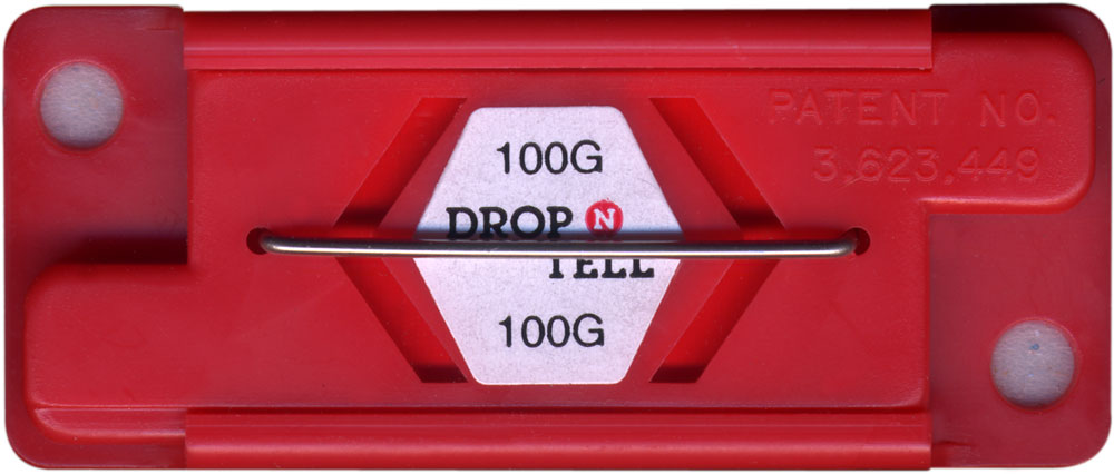 Drop-N-Tell 100G Resetting Heavy Products Damage Indicator