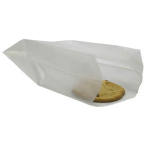 6" x 3 1/2" x 13" Gusseted Glassine Bags