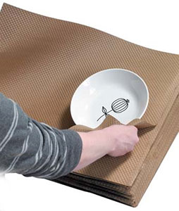 18" x 24" 60# Indented Kraft Paper Sheets