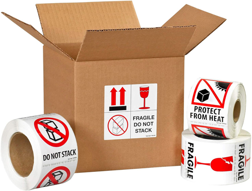 Do Not Stack International Safe Handling Label