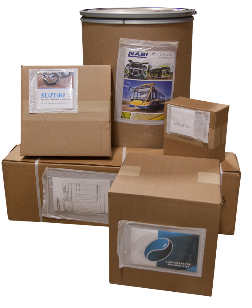 Lock and Press Envelopes - Adhesive Backed Reclosable Zip Locking Envelopes