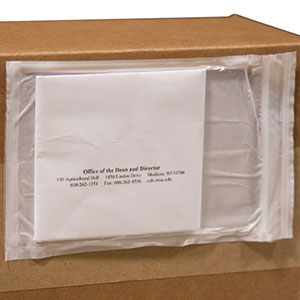 4" x 6" Adhesive Backed Reclosable Zipper Locking Envelope