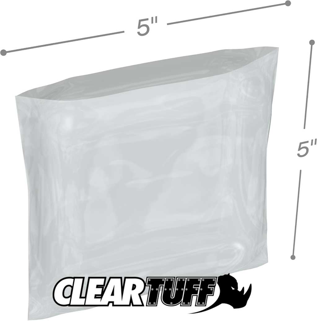 5 X 5 6 Mil Poly Bags