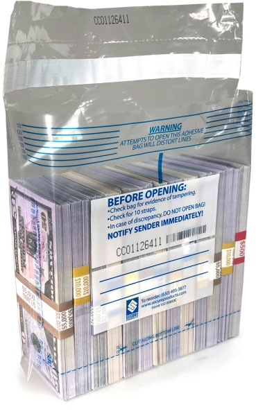 Poly Money Bags | Currency Strap Bags