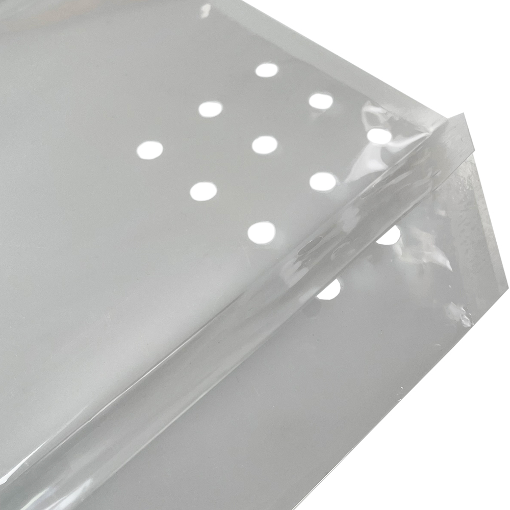Vented Plastic Produce Bags - 9.5" x 10" + 4" 2.5 mil