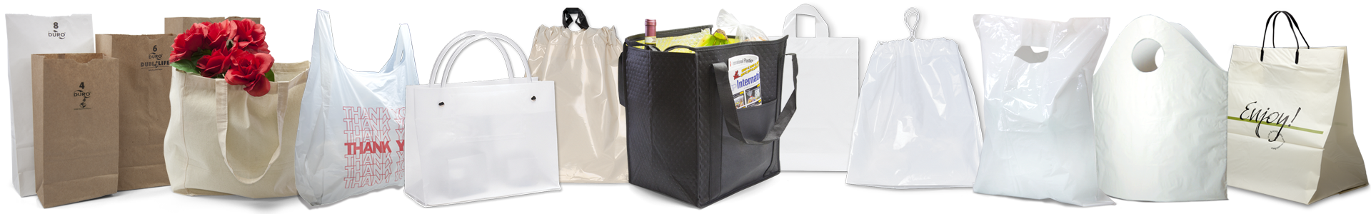 Plastic Retail Merchandise Bags & Plastic Shopping Bags