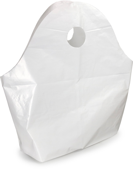 19" x 18" + 9.5" Super Wave Top Handle Plastic Bags 1.4 Mil
