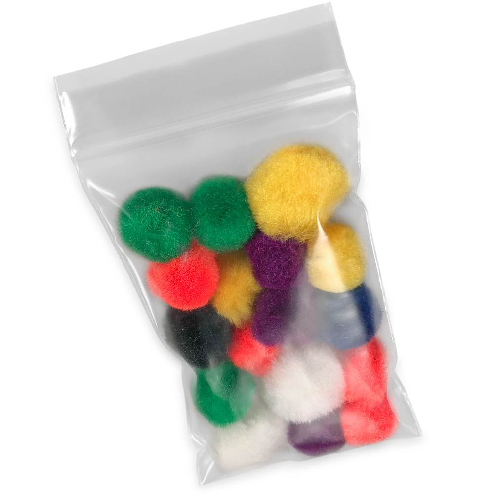 2" x 3" Ziplock Bags 2 Mil - Clearzip