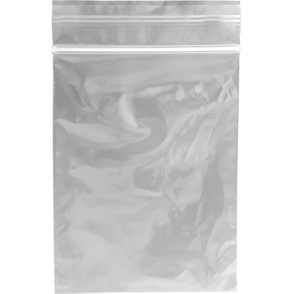 3" x 4" Ziplock Bags 2 Mil - Clearzip