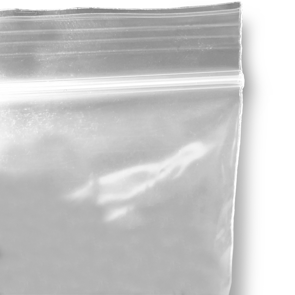 4" x 4" Zip Locking Bags 2 Mil - Clearzip