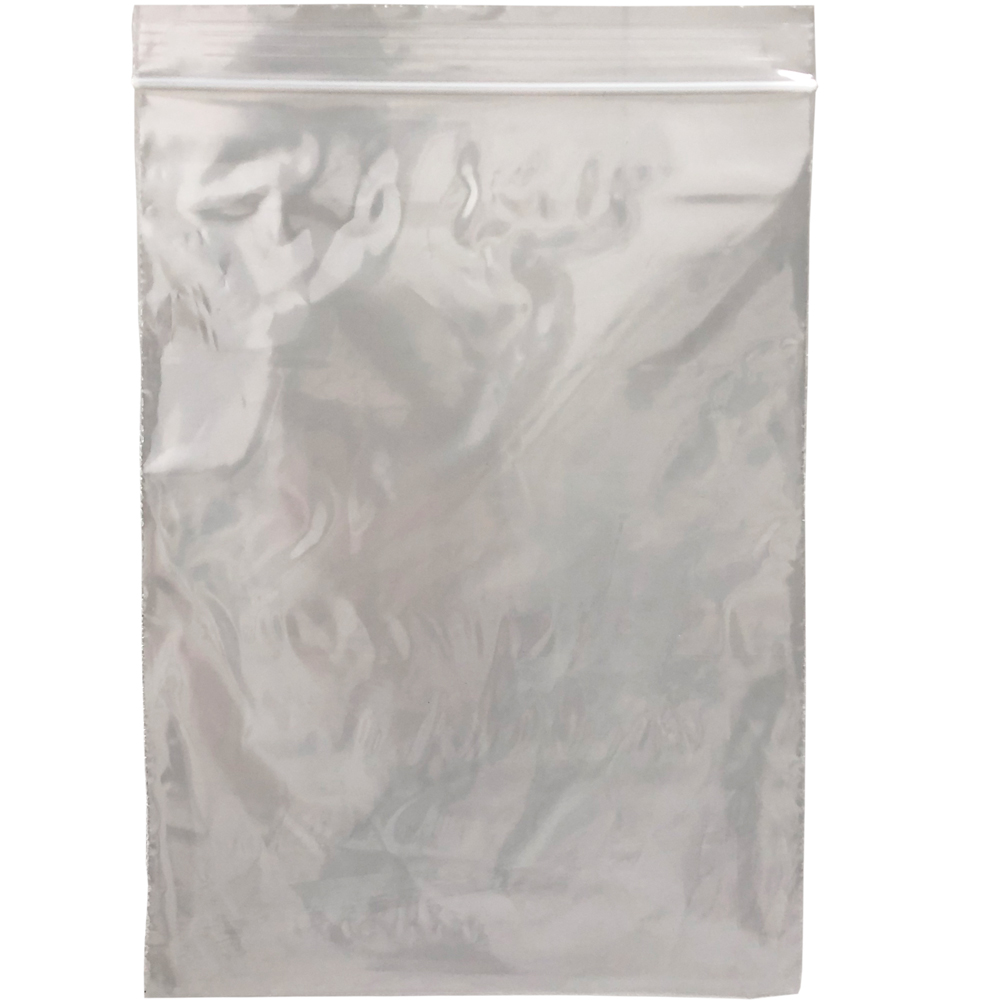 5" x 7" Zip Locking Bags 2 Mil - Clearzip
